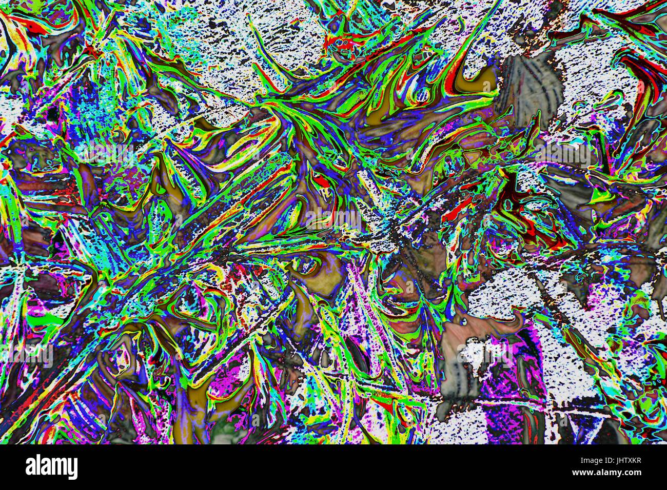 German abstract art by Alfred Georg Sonsalla Stock Photo - Alamy