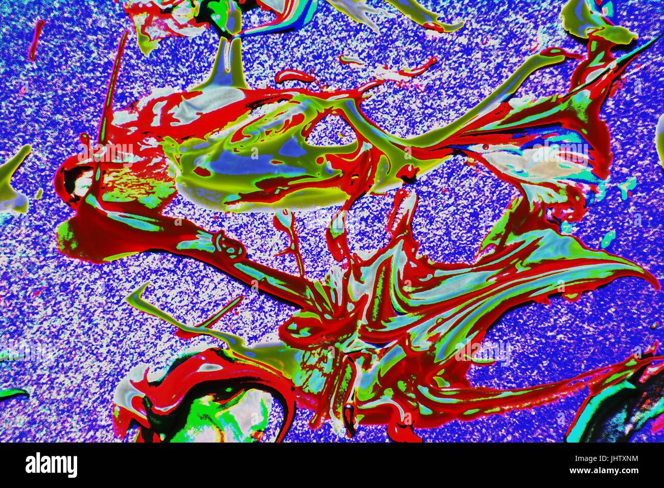 German abstract art by Alfred Georg Sonsalla Stock Photo - Alamy