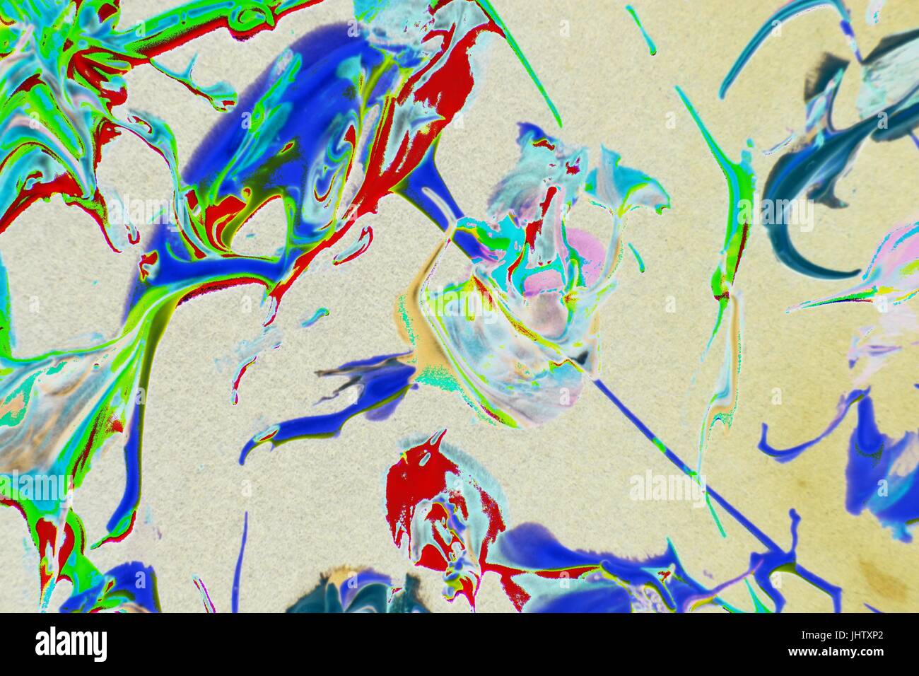 German abstract art by Alfred Georg Sonsalla Stock Photo - Alamy