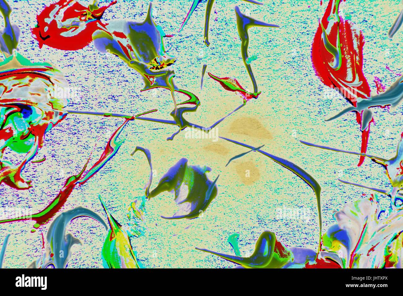 German abstract art by Alfred Georg Sonsalla Stock Photo - Alamy