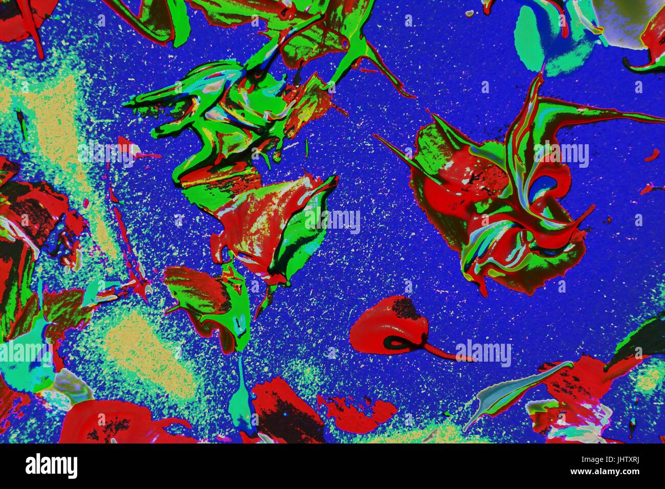 German abstract art by Alfred Georg Sonsalla Stock Photo - Alamy