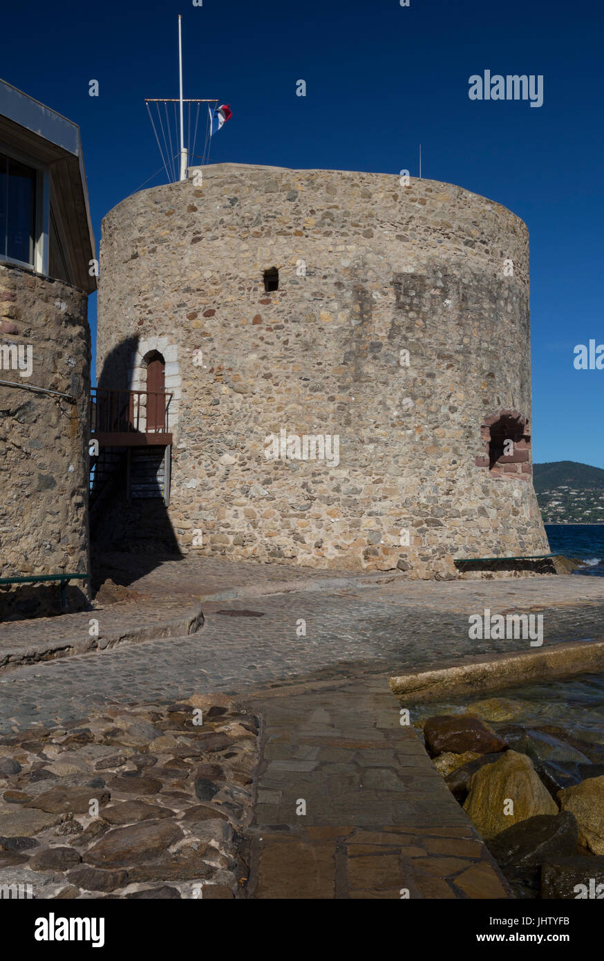 The Portalet Tower, Saint-Tropez, France Stock Photo - Alamy