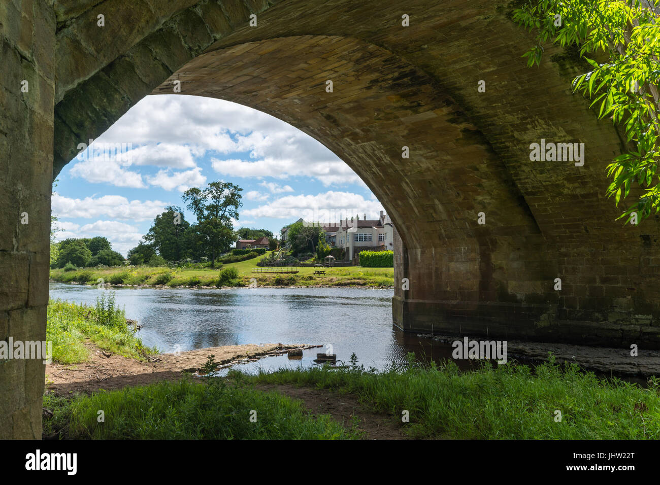 The George Inn, Piercebridge, County Durham. UK Stock Photo - Alamy