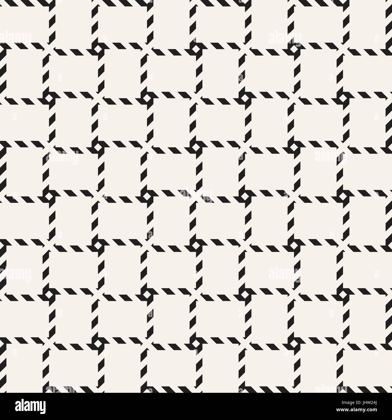 Crosshatch vector seamless geometric pattern. Crossed graphic ...