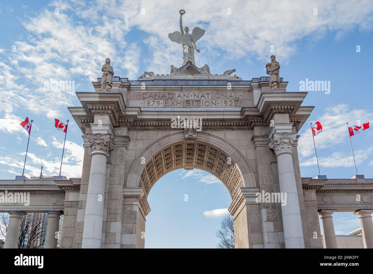 The entrance to Exhibition Place in Toronto Stock Photo - Alamy