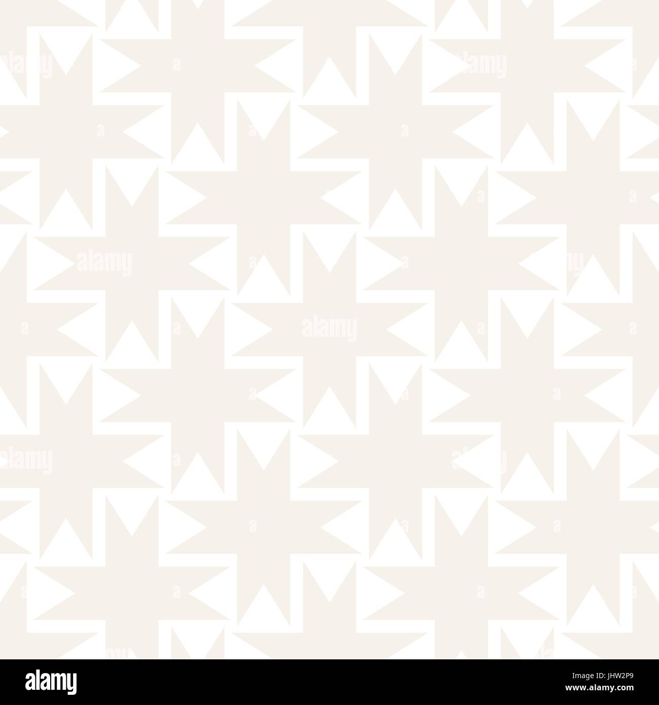 Seamless subtle cross shape lattice pattern. Abstract geometric tiling ...