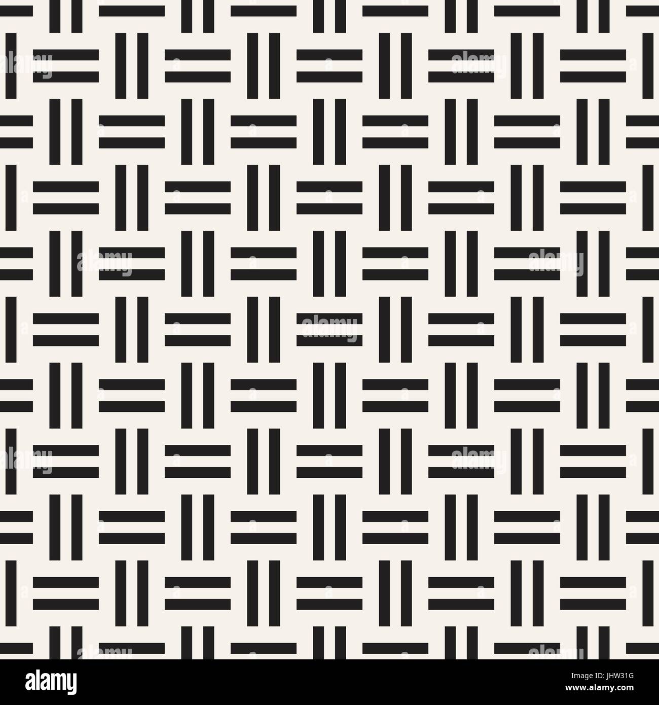 Crosshatch vector seamless geometric pattern. Crossed graphic ...