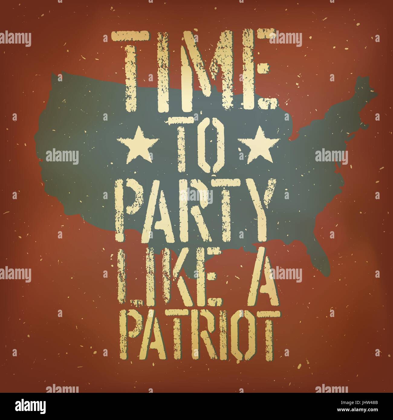 American patriotic poster, vector, EPS10 Stock Vector Image & Art - Alamy