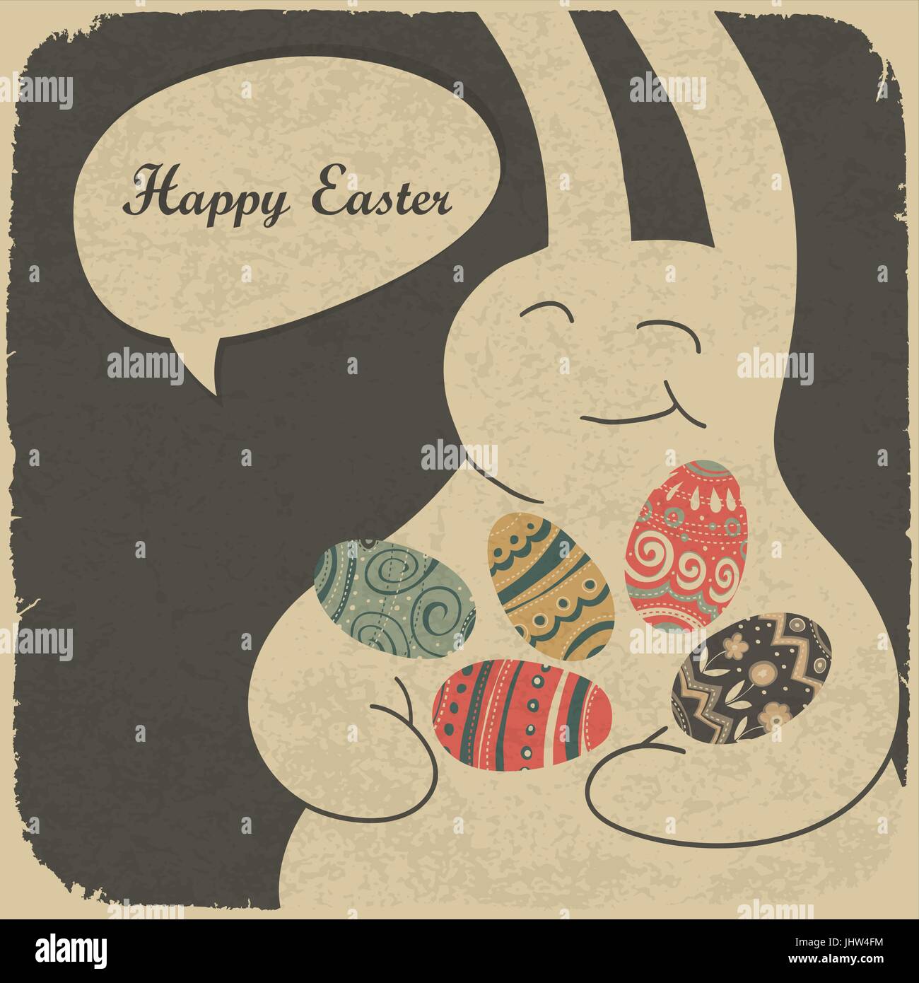 Pastel chocolate eggs Stock Vector Images - Alamy