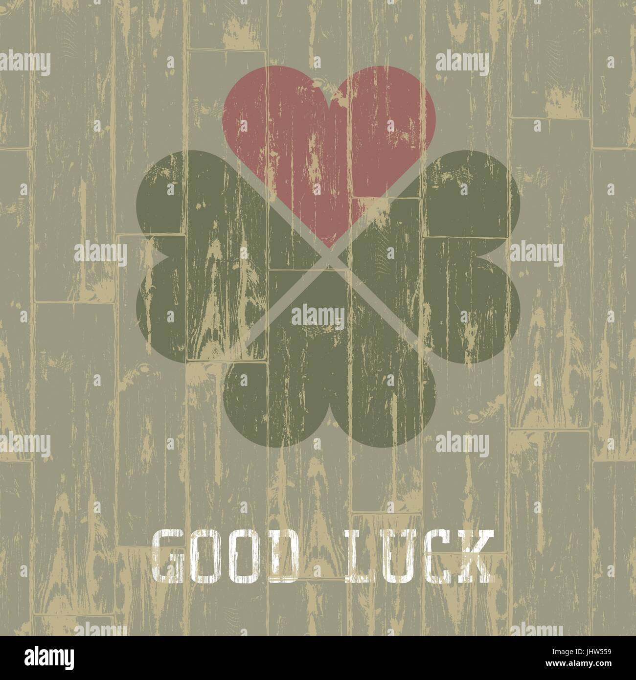Good luck. St. Patrick's Day concept. Vector, EPS10 Stock Vector Image ...