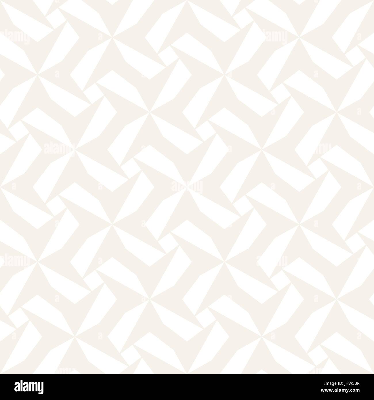 Seamless subtle cross shape lattice pattern. Abstract geometric tiling ...