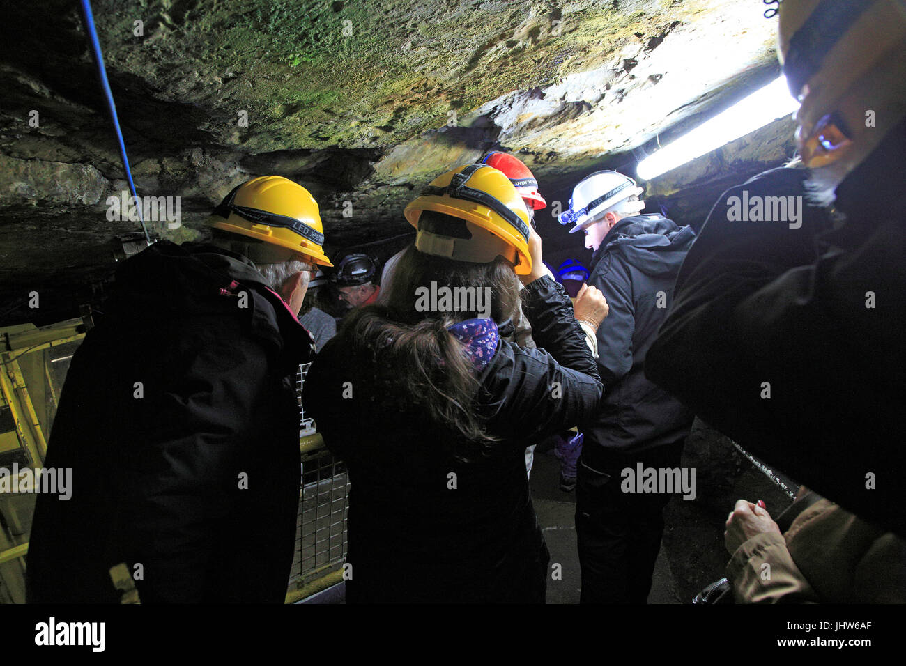 Llechwedd slate mine tourist attraction, Blaenau Ffestiniog, Gwynedd ...