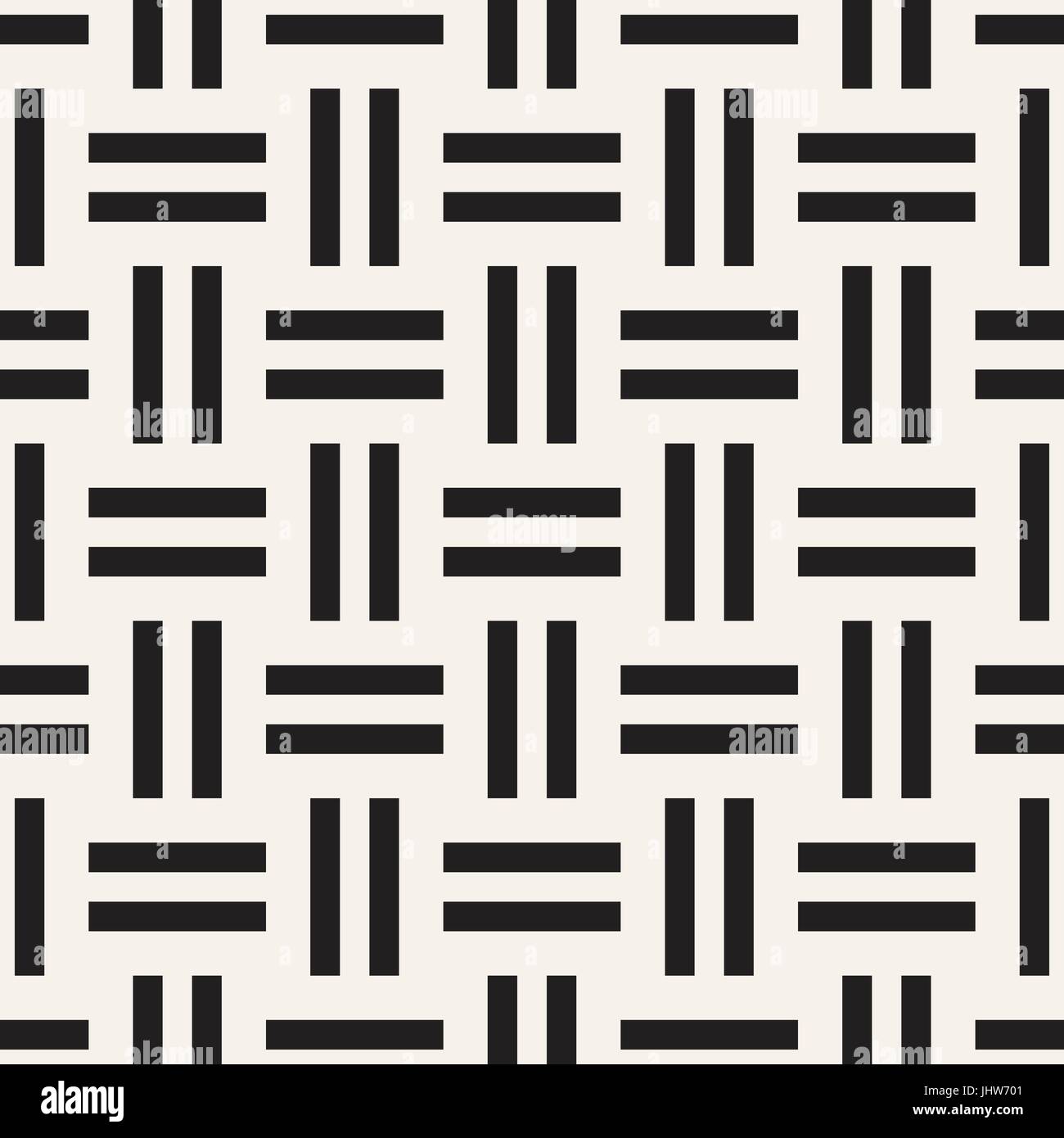 Crosshatch vector seamless geometric pattern. Crossed graphic ...