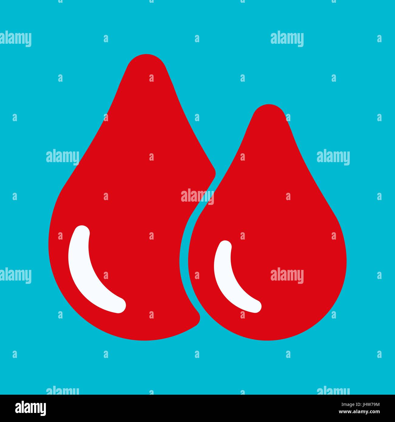 Blood red drop icon Stock Vector Image & Art - Alamy