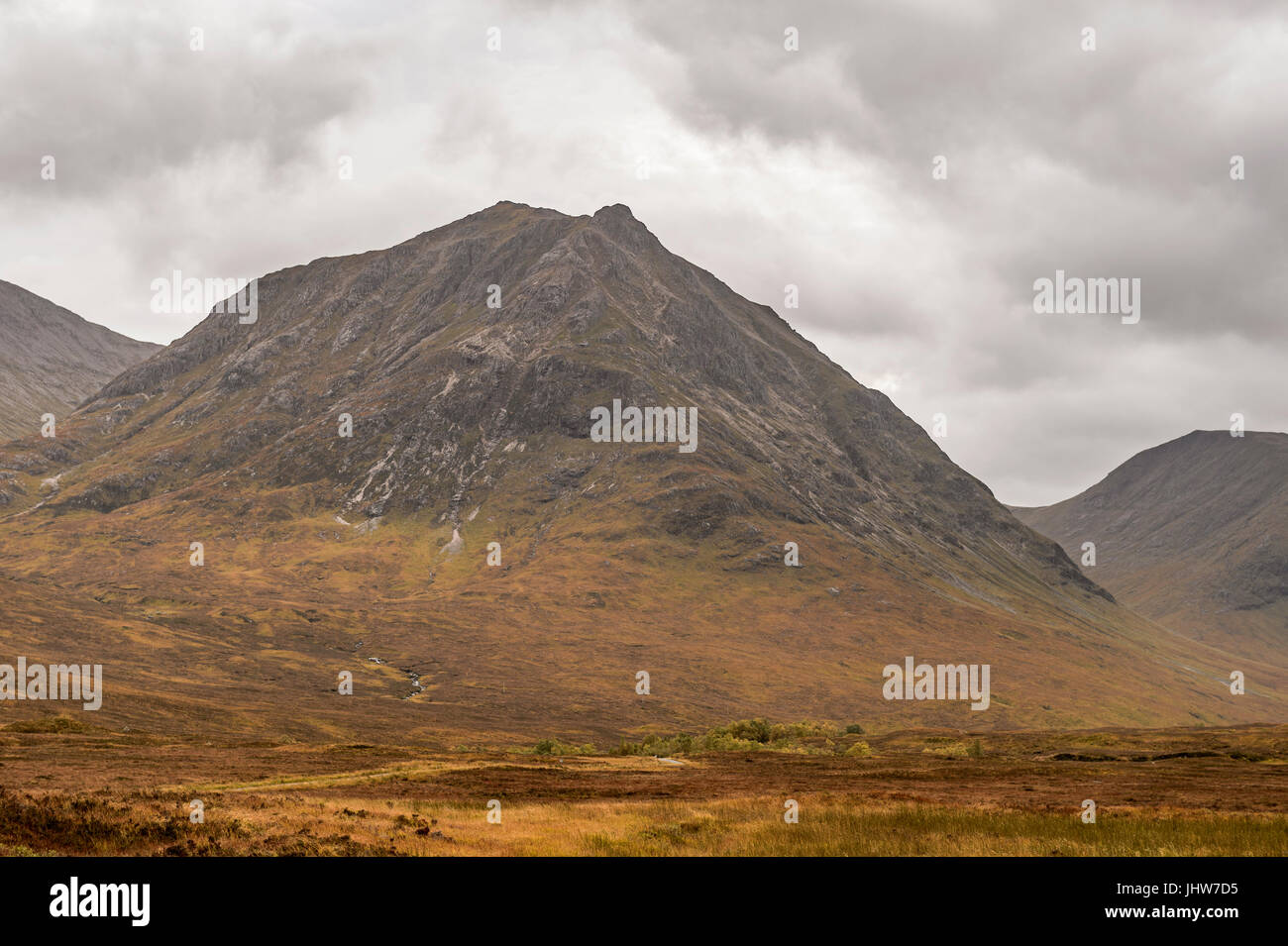 Buachaille Etive Mòr is a mountain at the head of Glen Etive in the ...