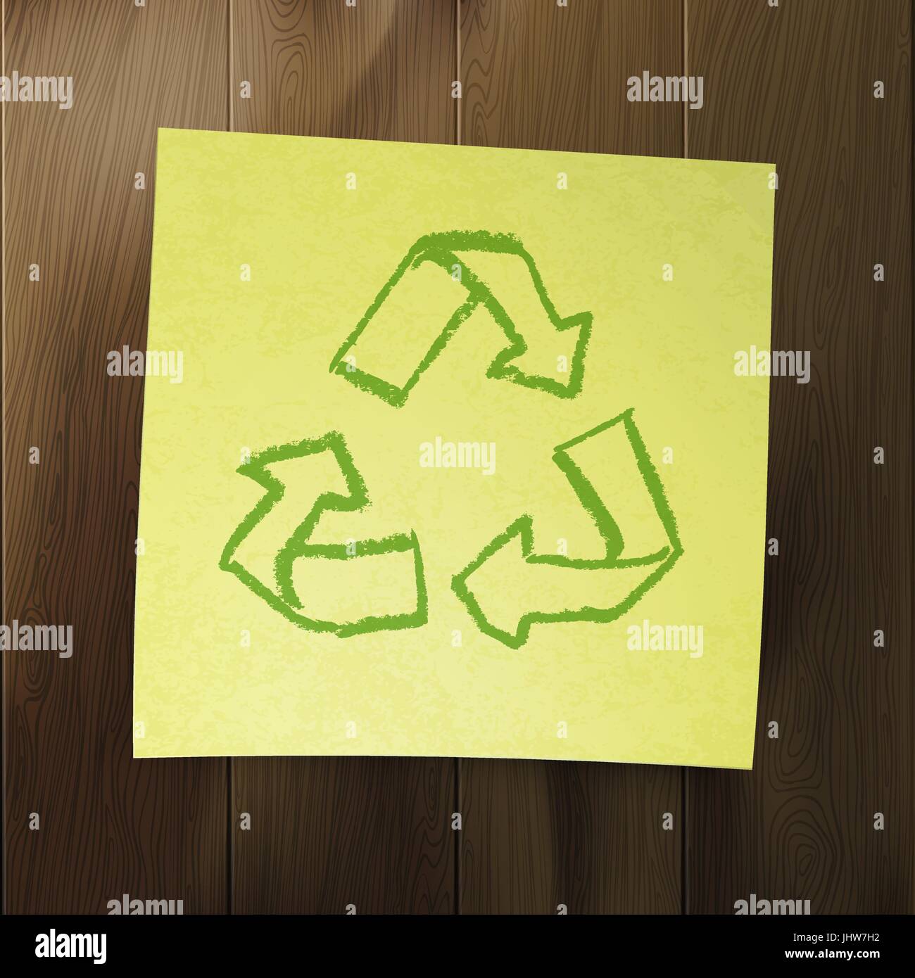 Brown recycling symbol background Stock Vector Images - Alamy