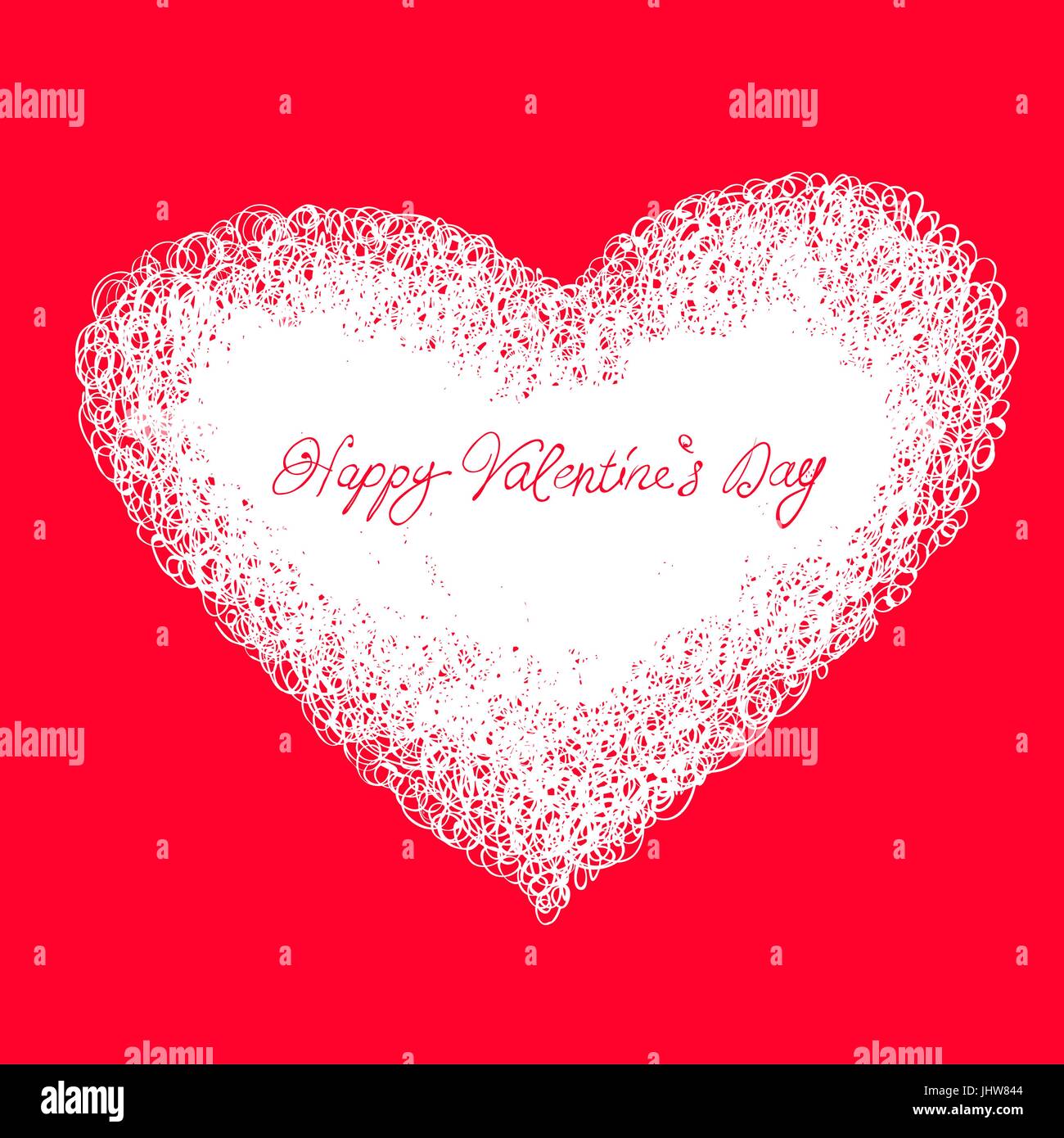 Valentine`s day symbol, vector illustration Stock Vector Image & Art ...