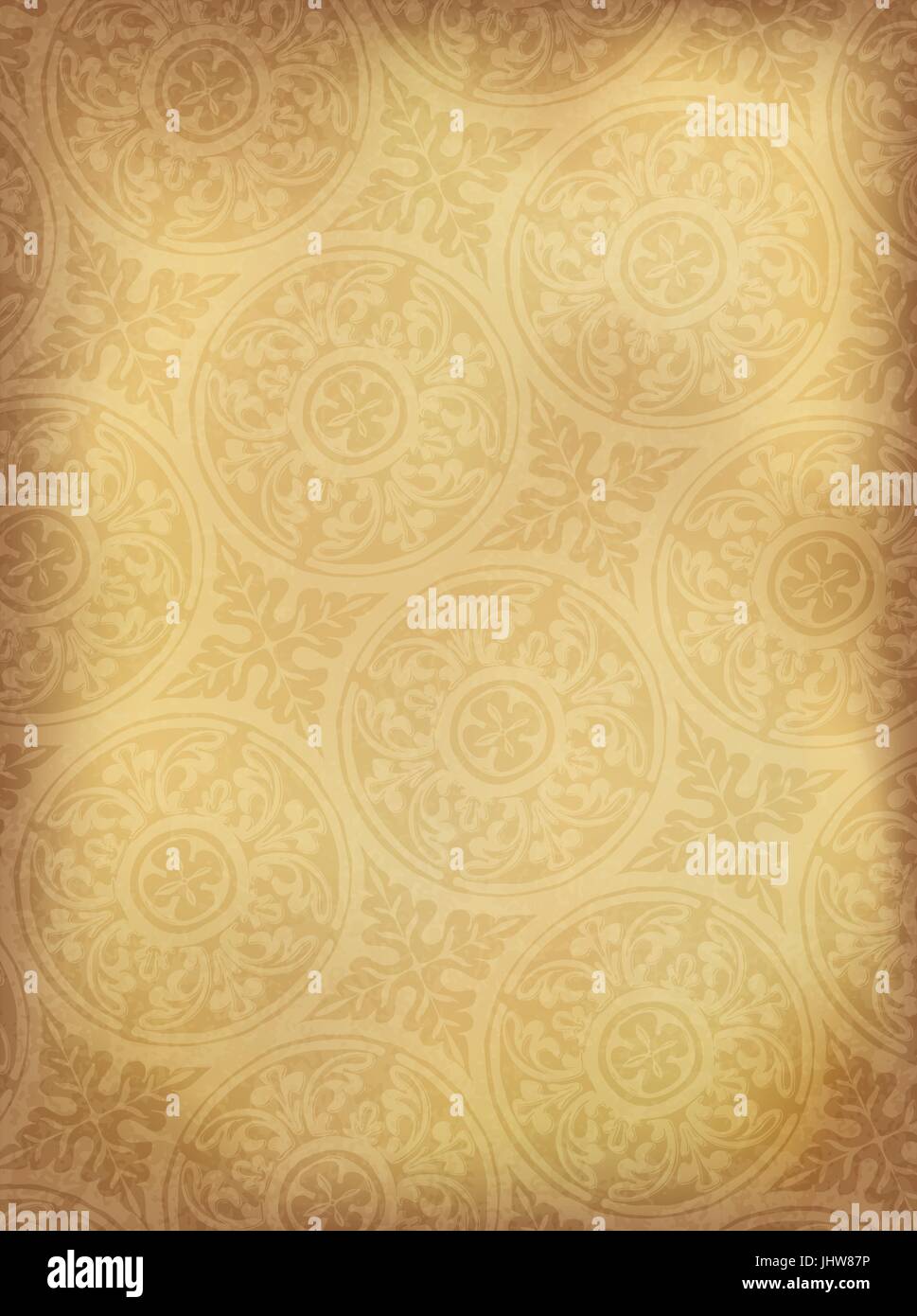 Vintage ornamented background vertical. Vector, EPS10 Stock Vector ...