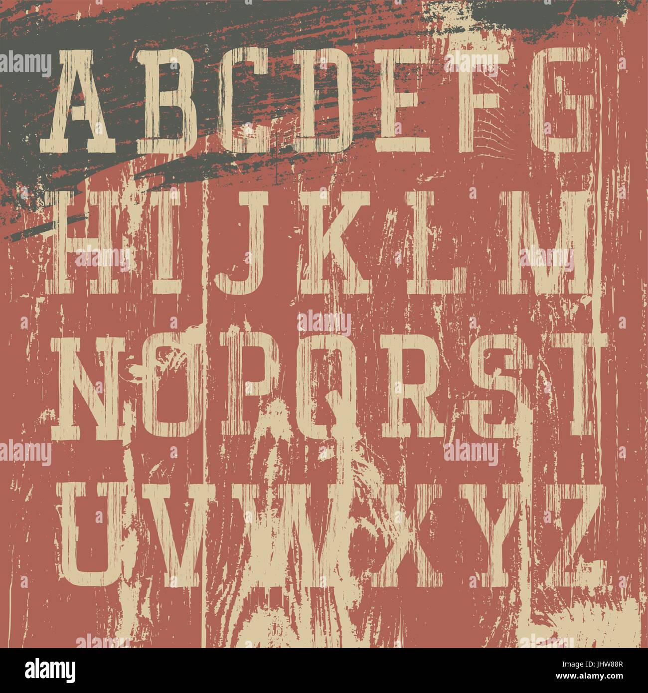 Western alphabet hi-res stock photography and images - Alamy