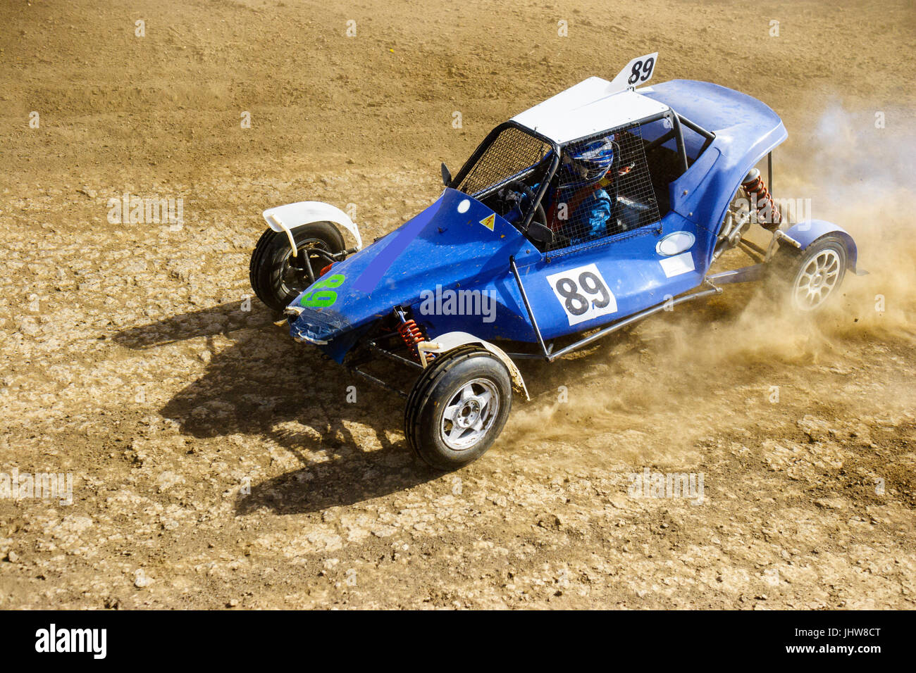 Rally car on a racing track Stock Photo - Alamy