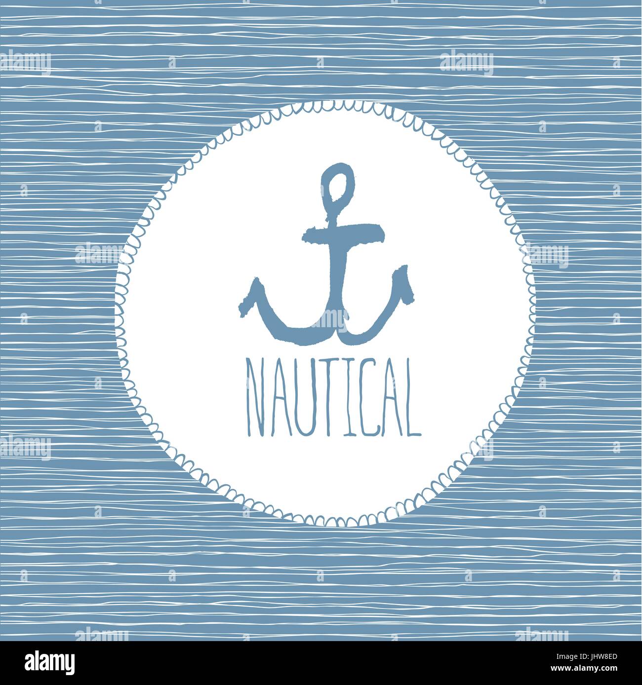 Hand drawn line with knot Stock Vector Images - Alamy