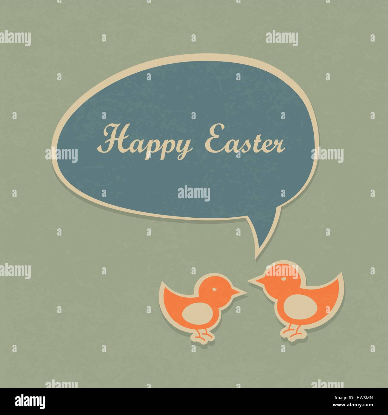 Easter retro Stock Vector Images - Alamy
