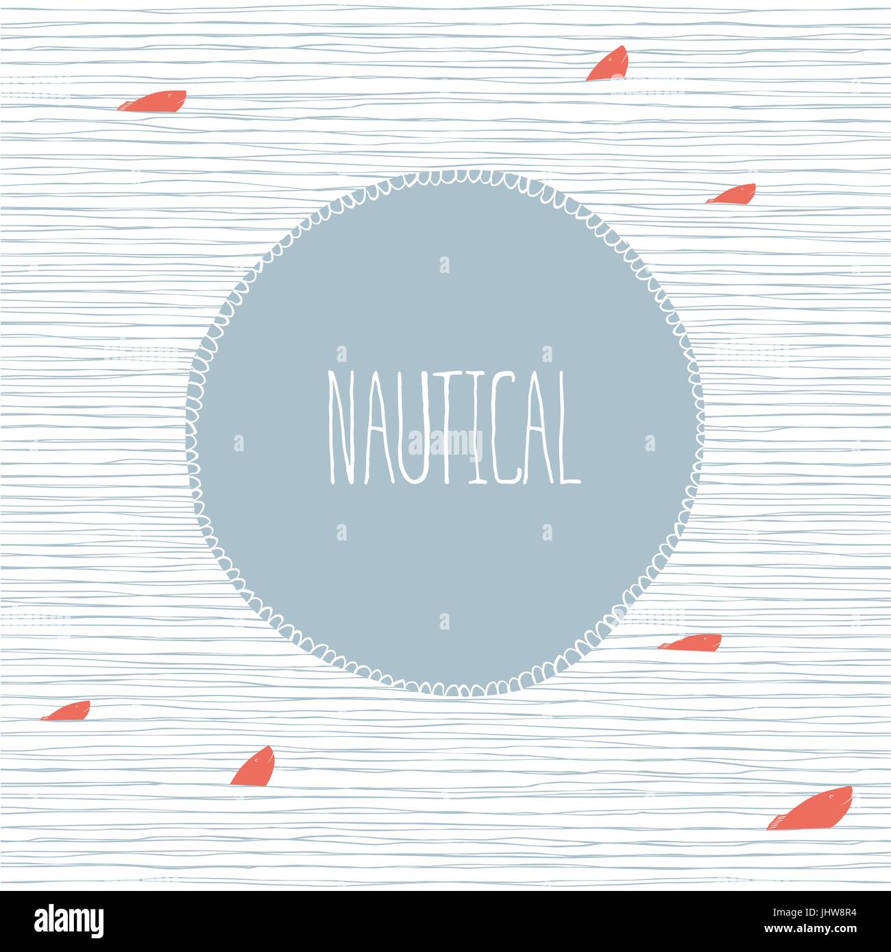 Hand drawn line with knot Stock Vector Images - Alamy