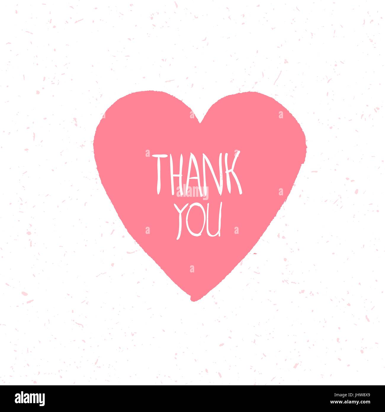 Thank cute card hand Cut Out Stock Images & Pictures - Alamy