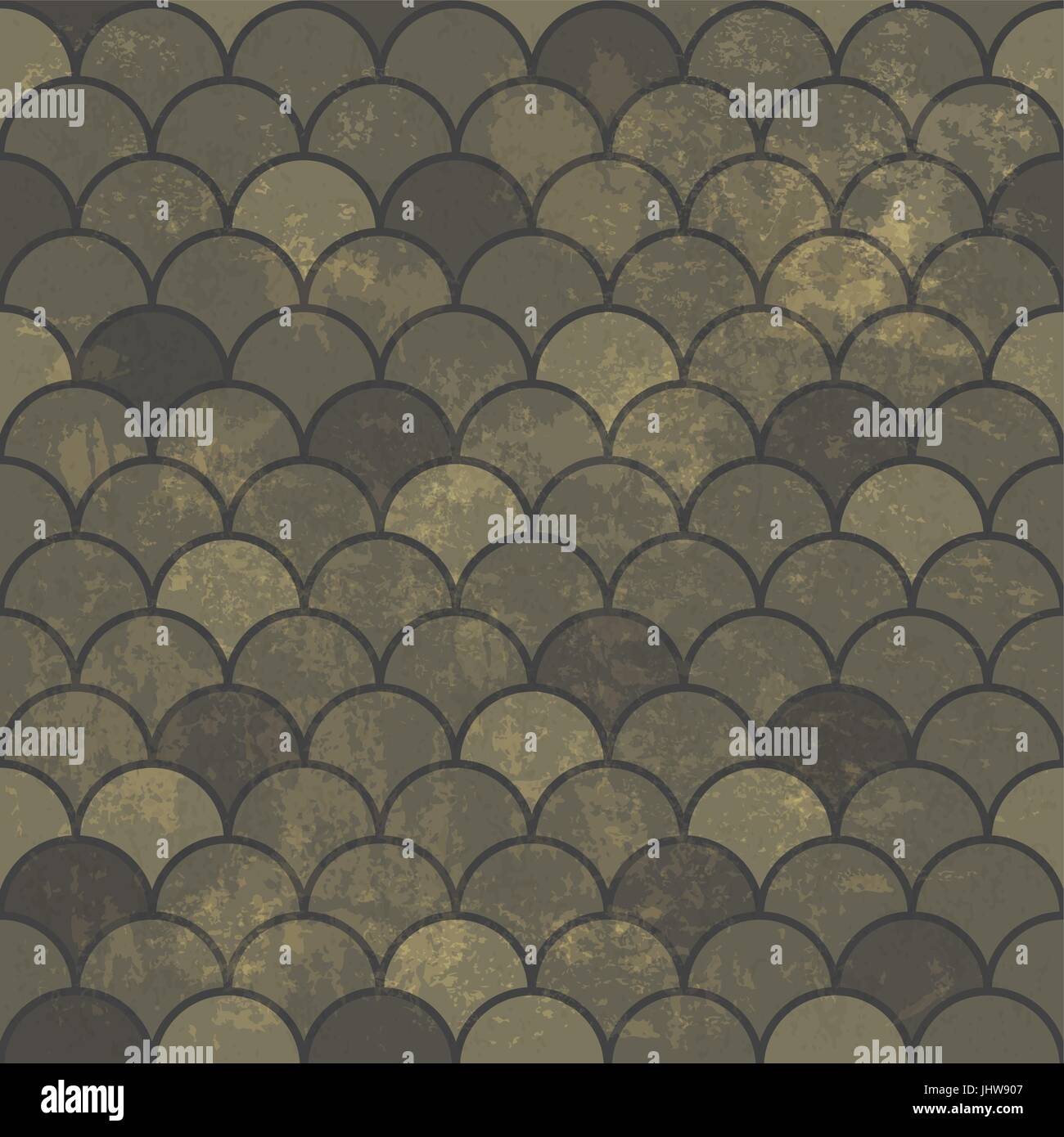 Seamless Vintage Rhombus Pattern. With Grunge Textured Background Stock ...