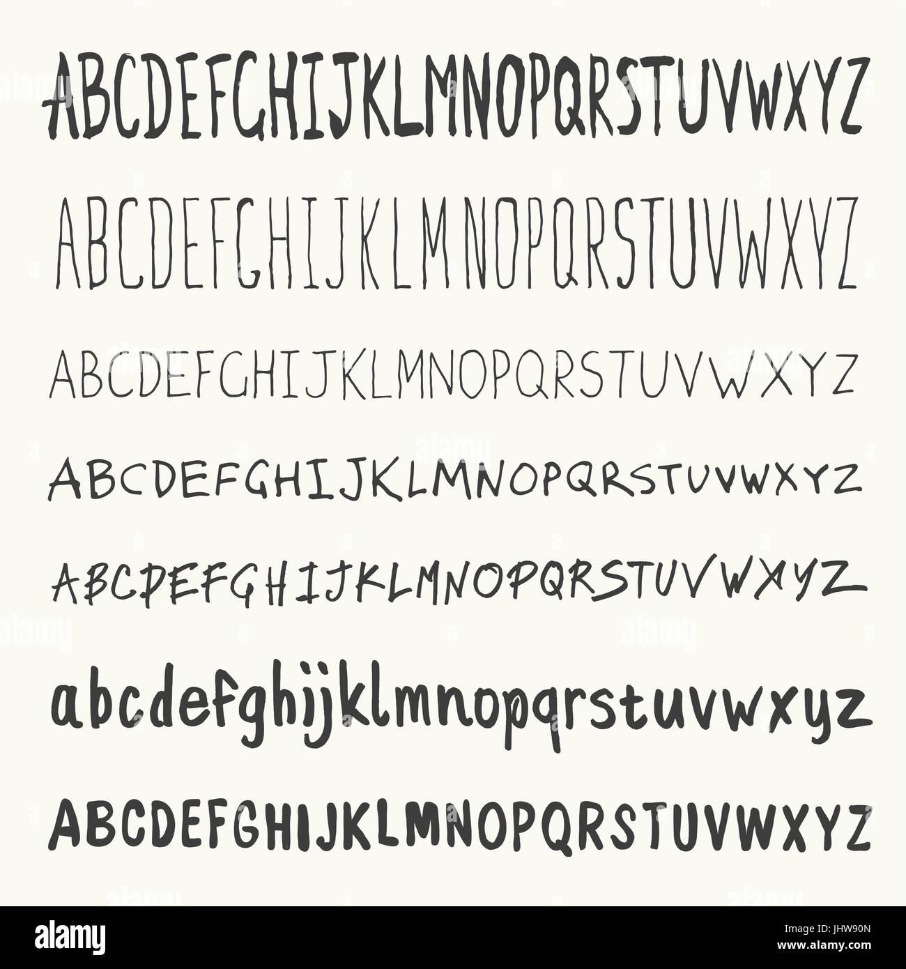 Alphabets template Stock Vector Images - Alamy