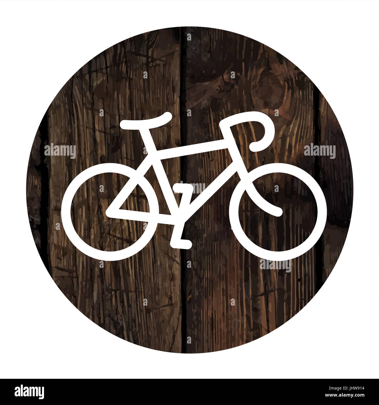 Weight on wooden background Stock Vector Images - Alamy