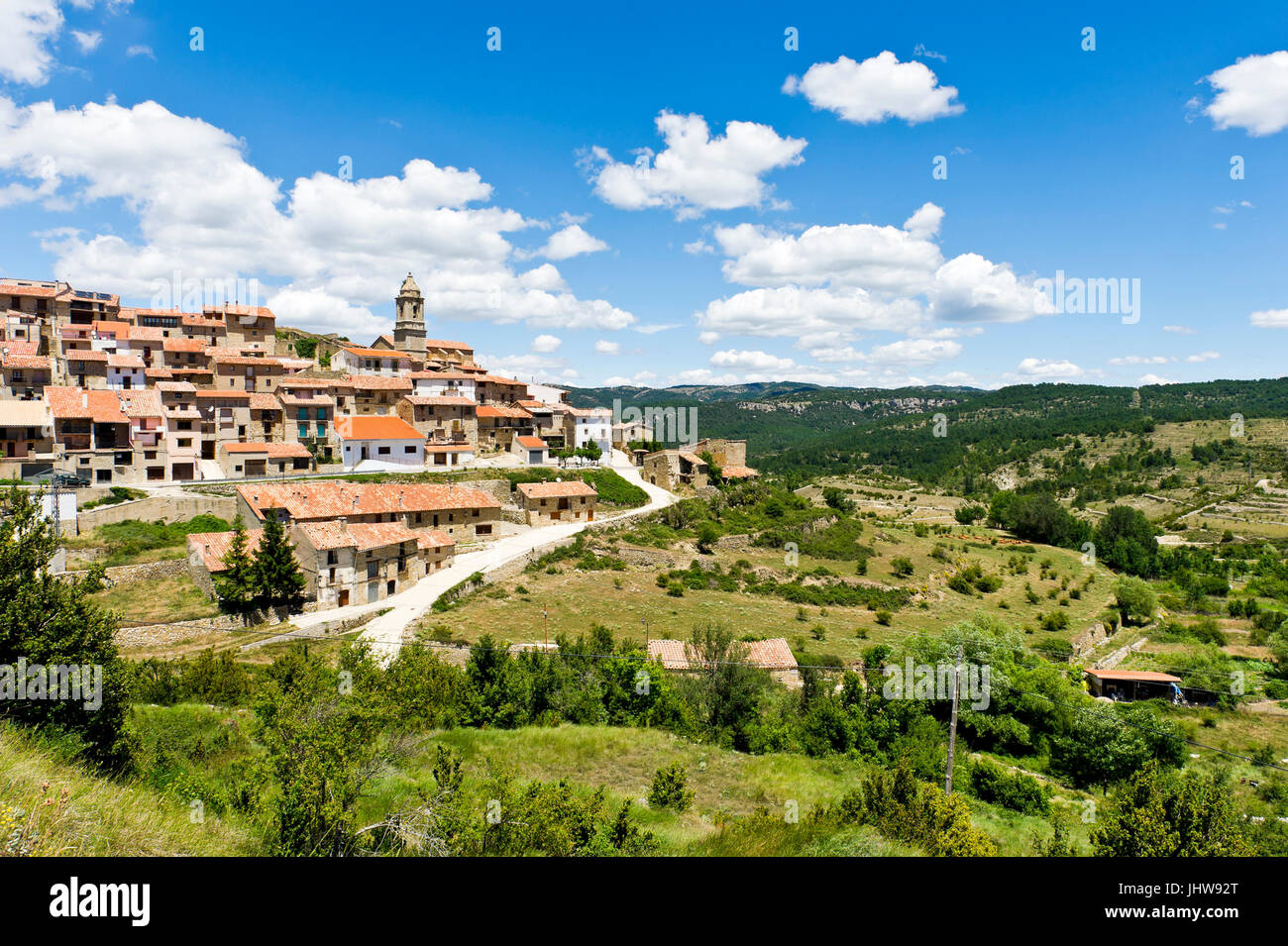 El Boixar, Province of Castellón, Valencia Communidad, Spain Stock ...
