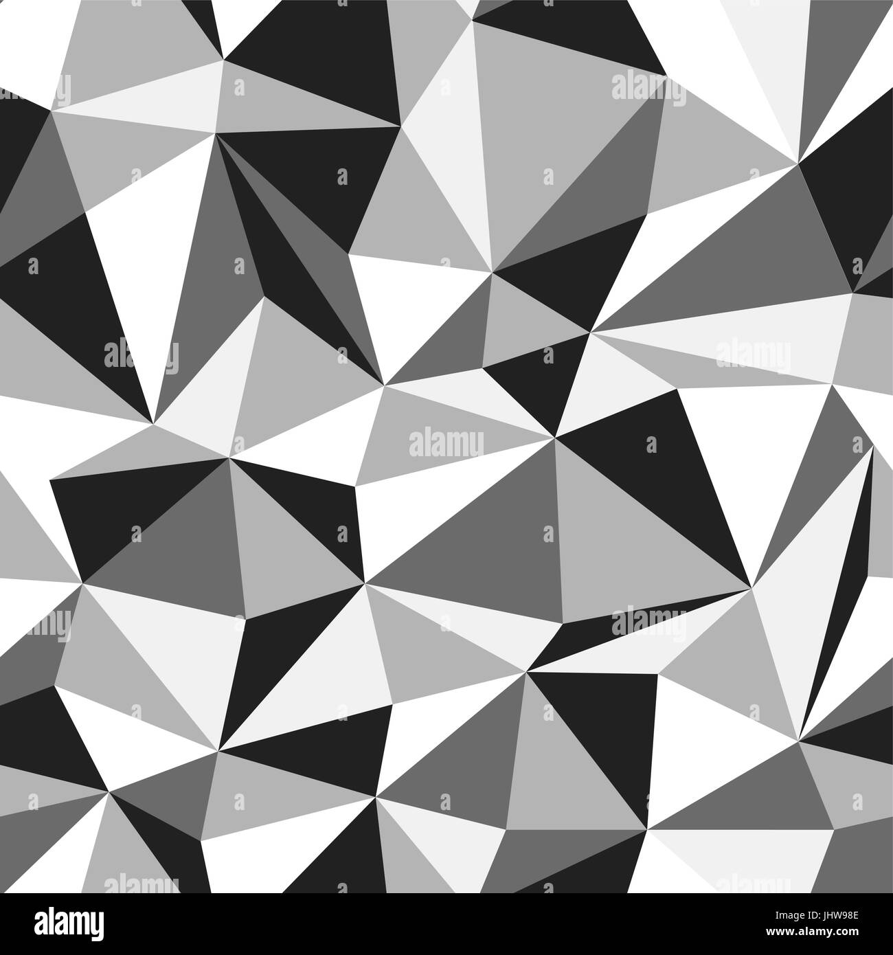 Triangles patterns wallpaper Black and White Stock Photos & Images - Alamy