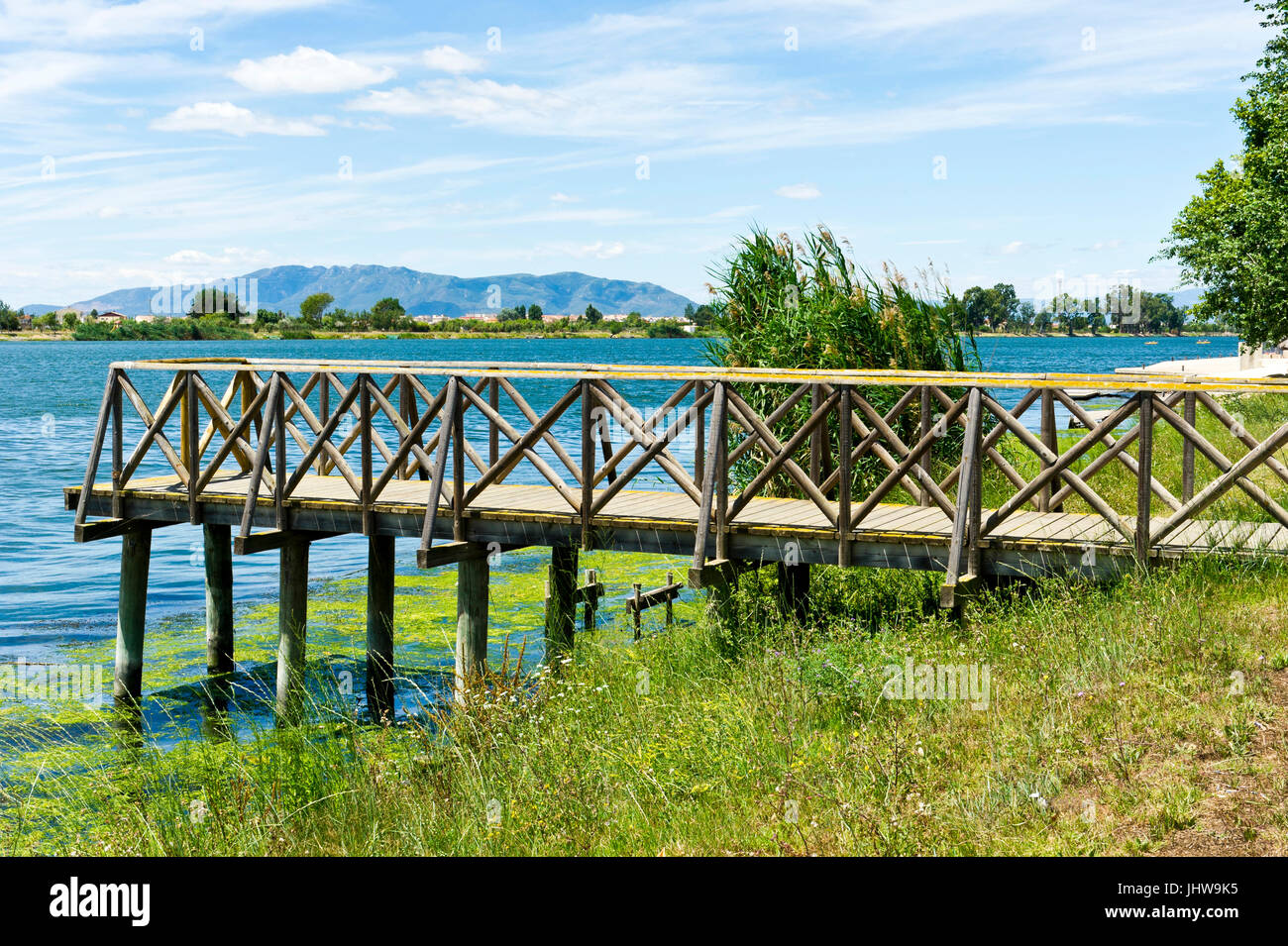 River Ebre, Deltebre, Delta se lEbre, Eastern Spain Stock Photo - Alamy