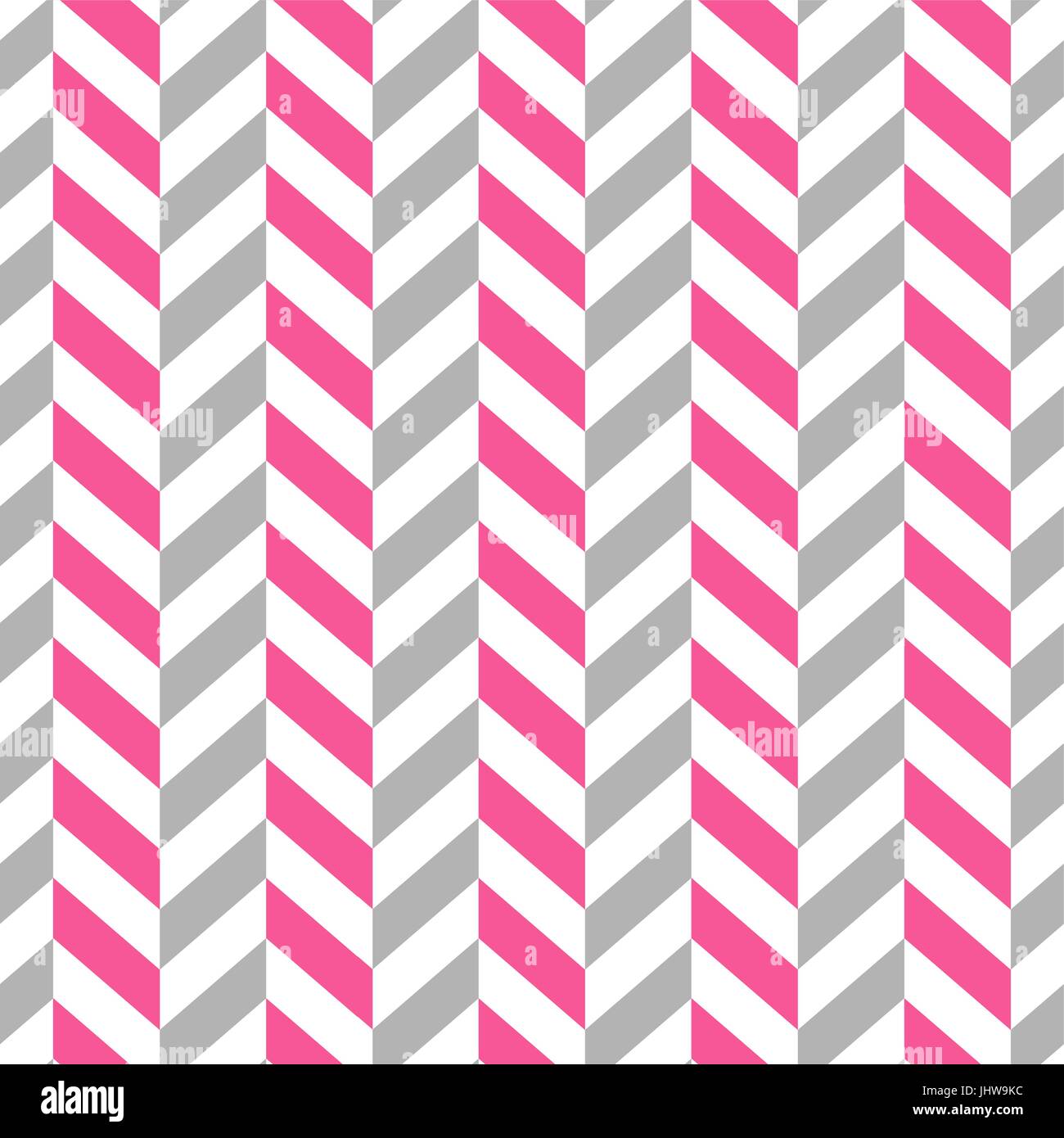 Seamless Simple Geometric Pattern. Pink and Gray colors Stock Vector ...