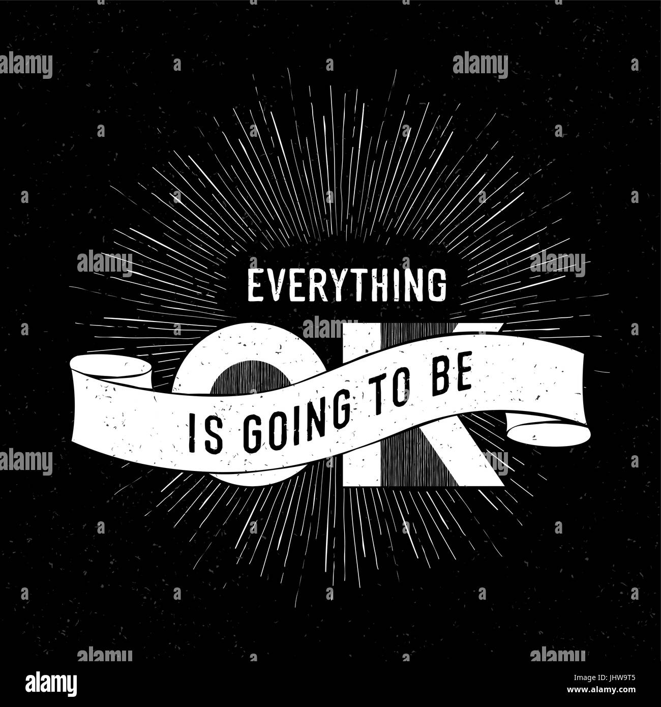 Everything is ok Black and White Stock Photos & Images - Alamy