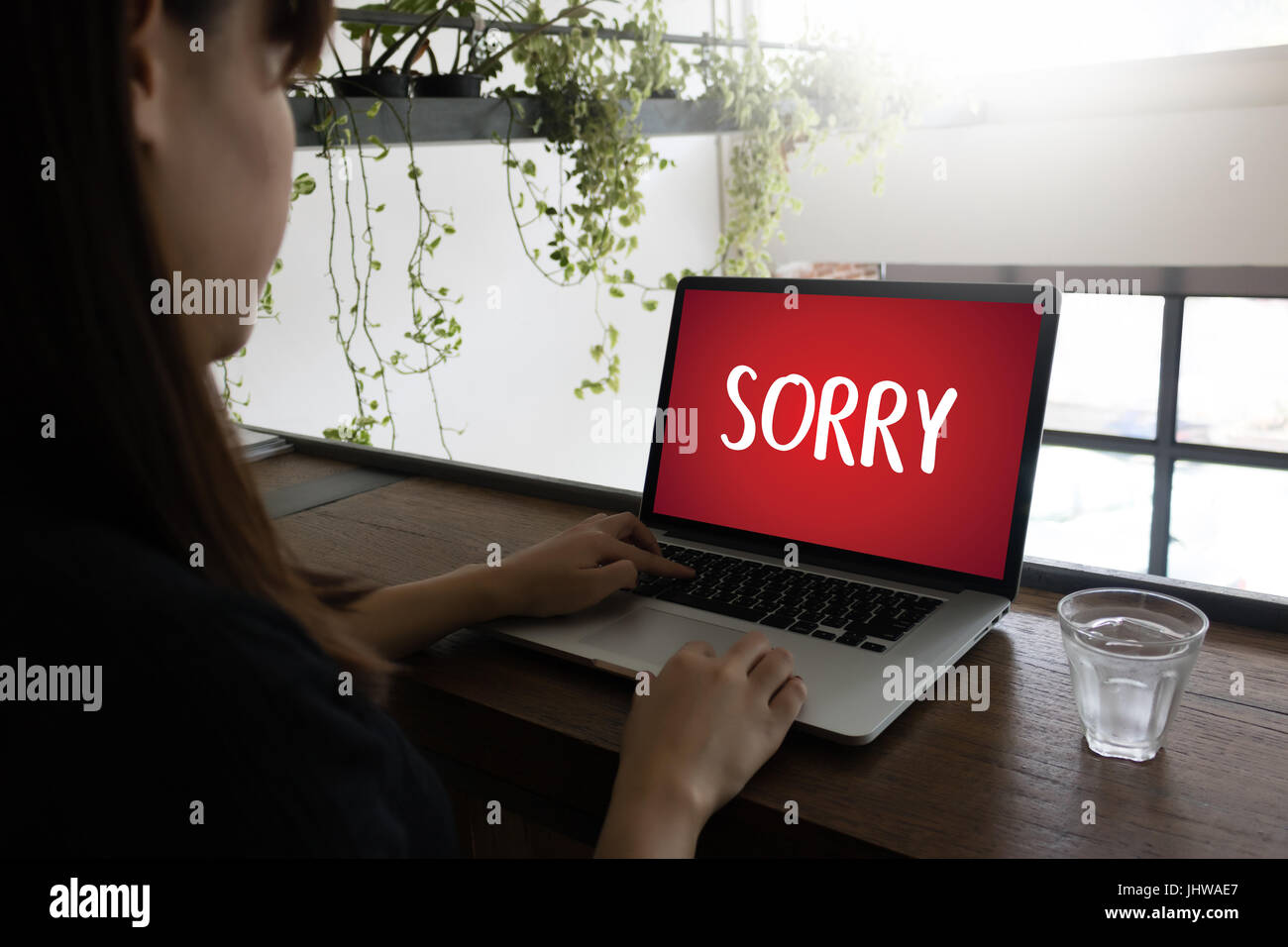 SORRY Forgive Regret Oops Fail False Fault Mistake Regret Apologize ...