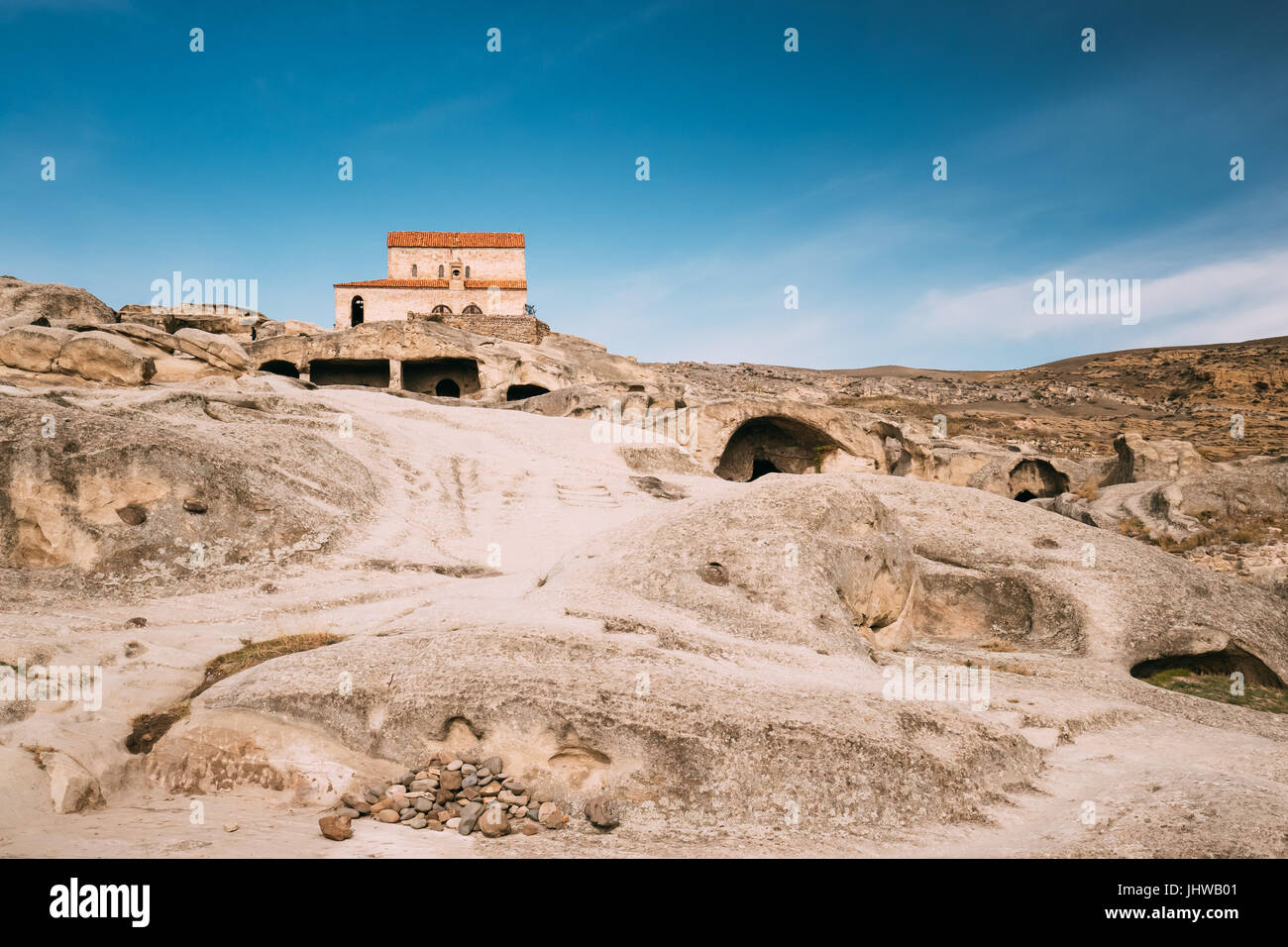 Shida Kartli Region, Georgia. Church Of Uplistsuli. Uplistsikhe Is An ...
