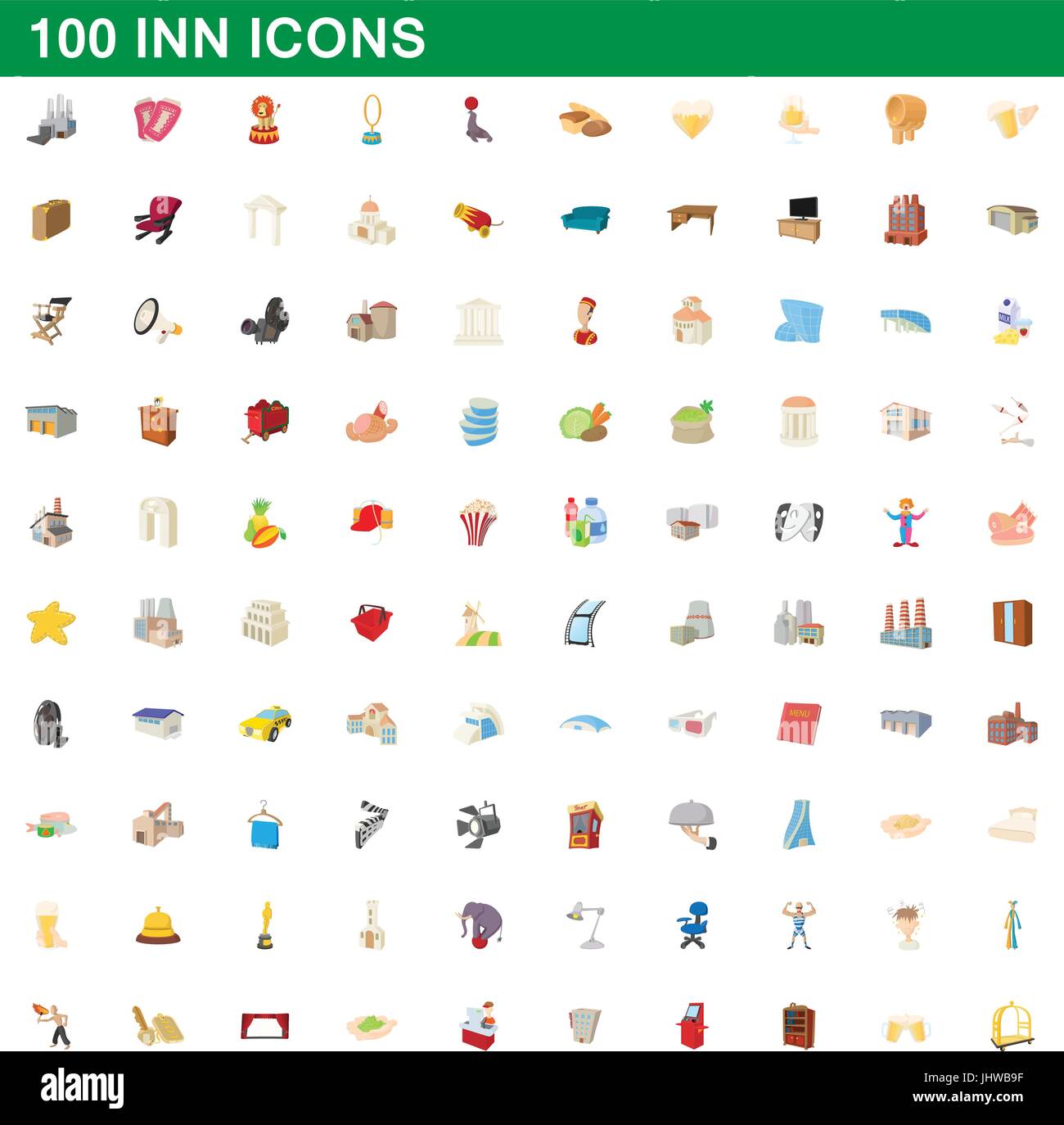 Cartoon drawing of the chalet hi-res stock photography and images - Alamy