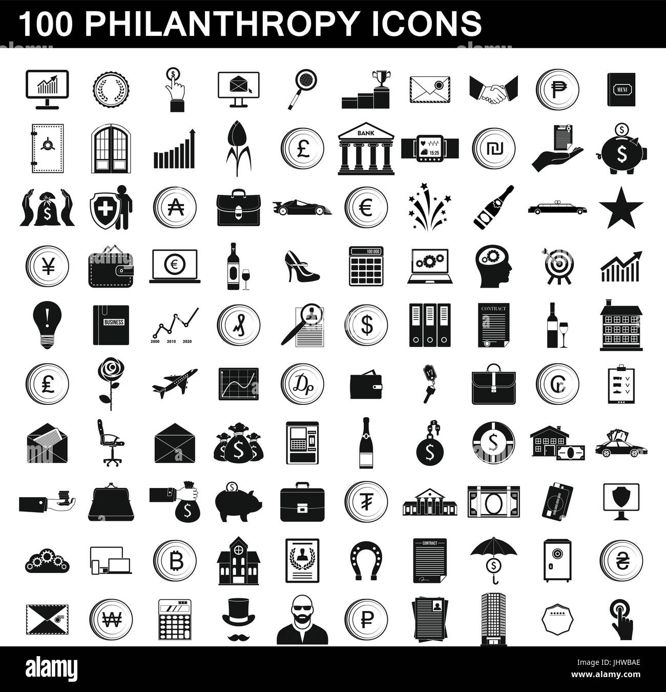 Euro wallet simple icons Stock Vector Images - Alamy