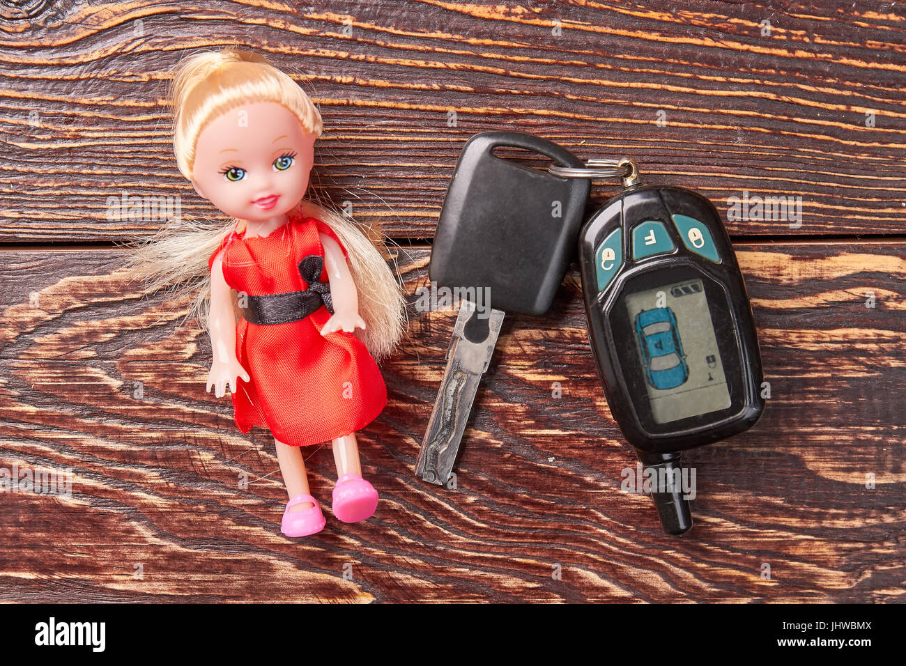 Car remote key table hi-res stock photography and images - Alamy