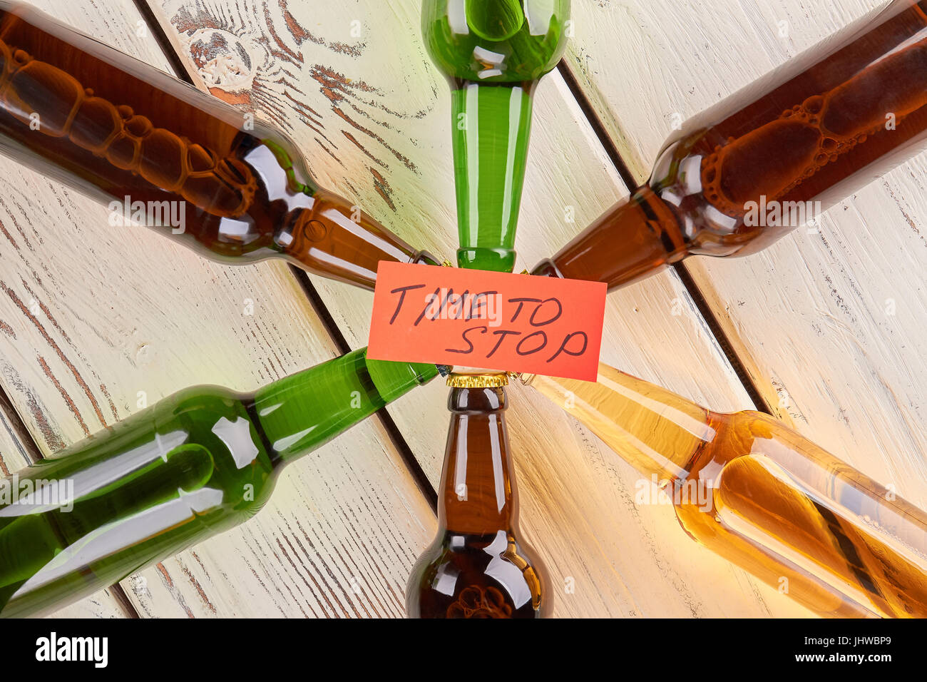 Alcohol dependence dangerous for life Stock Photo - Alamy