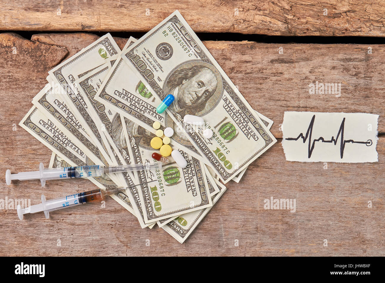 Drugs money hi-res stock photography and images - Alamy
