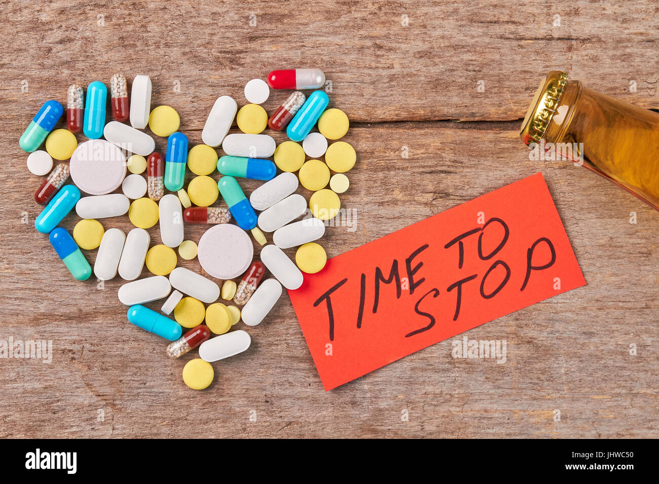 Time to stop drinking alcohol Stock Photo - Alamy