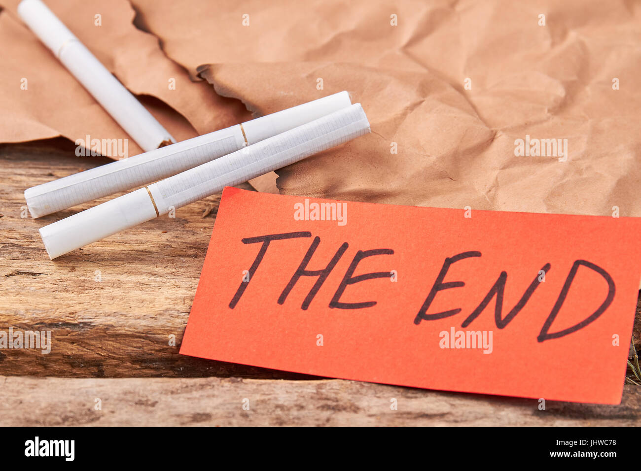 Smoking leads to death hi-res stock photography and images - Alamy