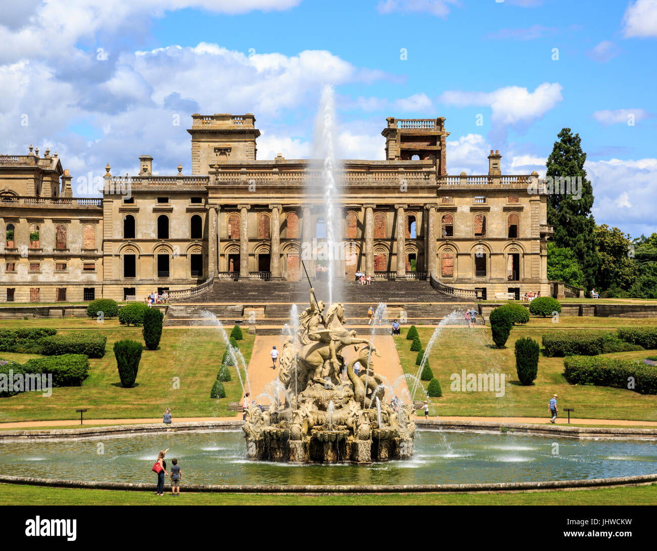 The Andromeda and Perseus Fountain at Witley Court, Worcestershire ...