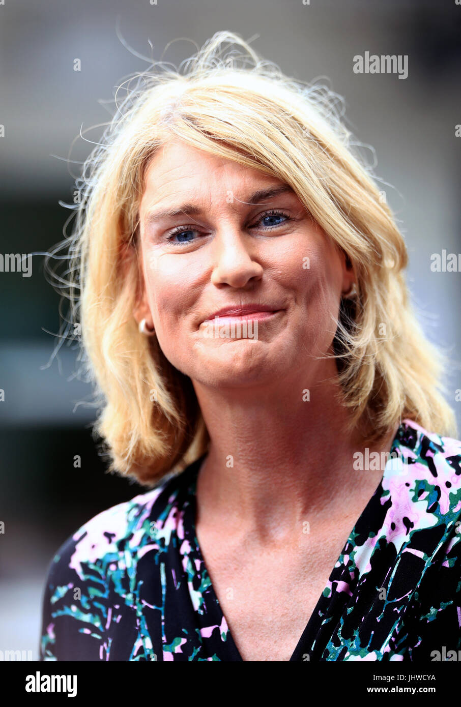 Sally Bercow on day thirteen of the Wimbledon Championships at The All ...
