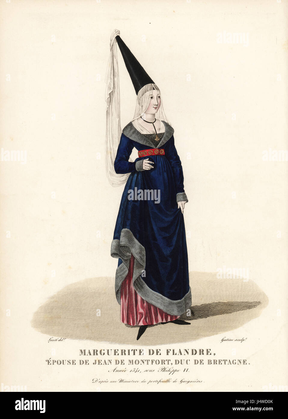 Hennin hi-res stock photography and images - Alamy