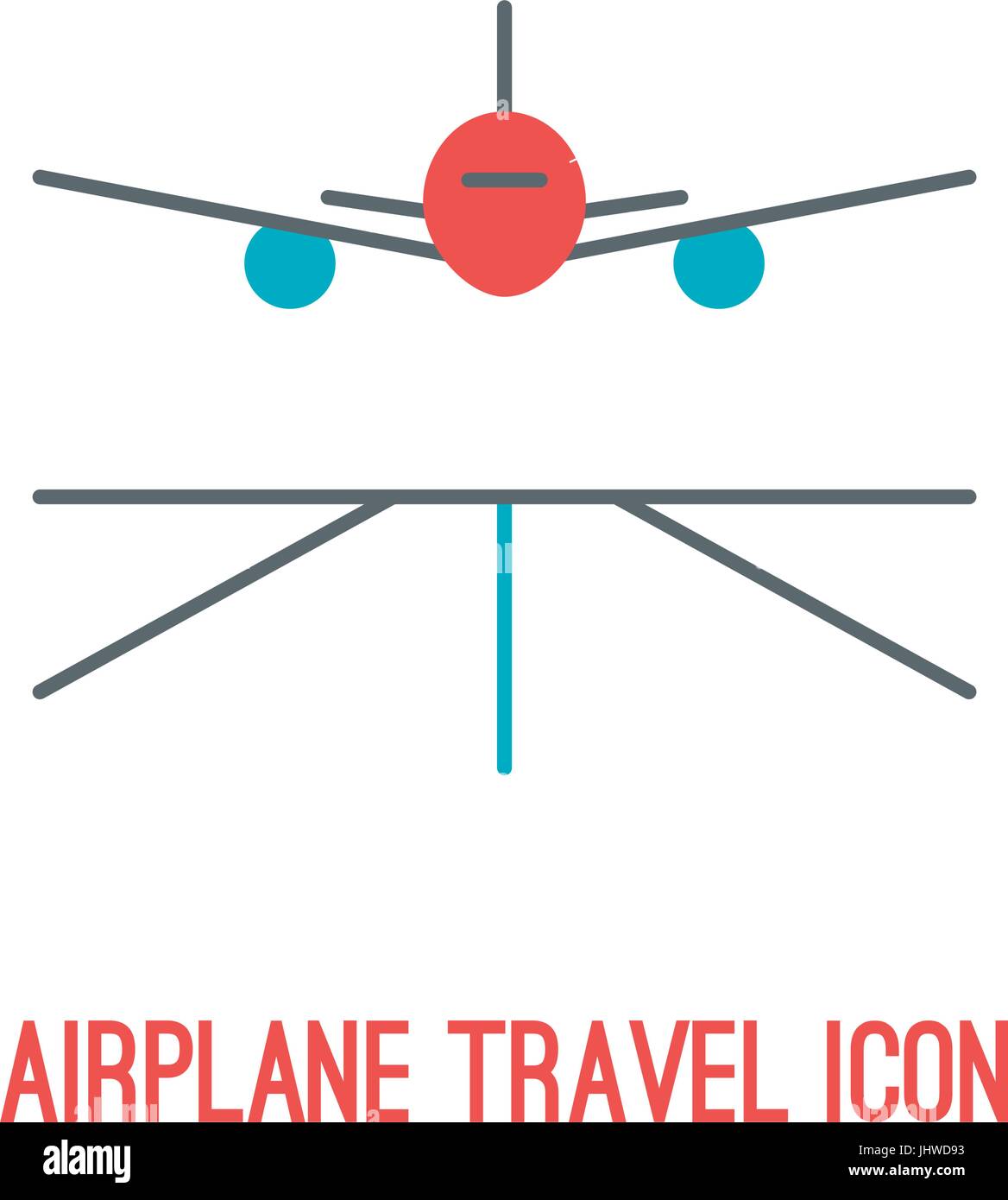 Aircraft symbol and arrow Stock Vector Images - Alamy
