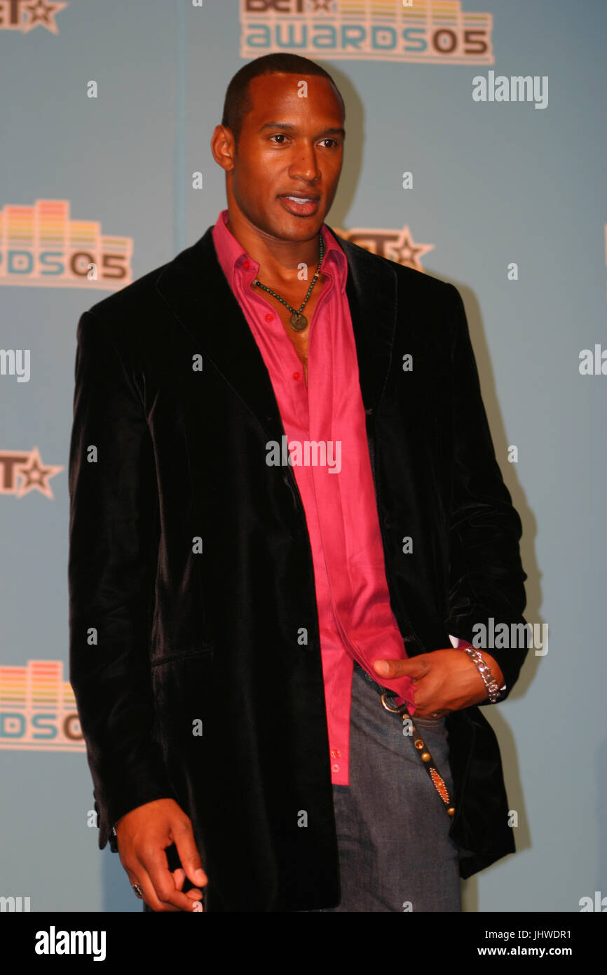 2005 BET AWARDS MEDIA PRESS ROOM - KODAK CENTER LOS ANGELES Stock Photo ...
